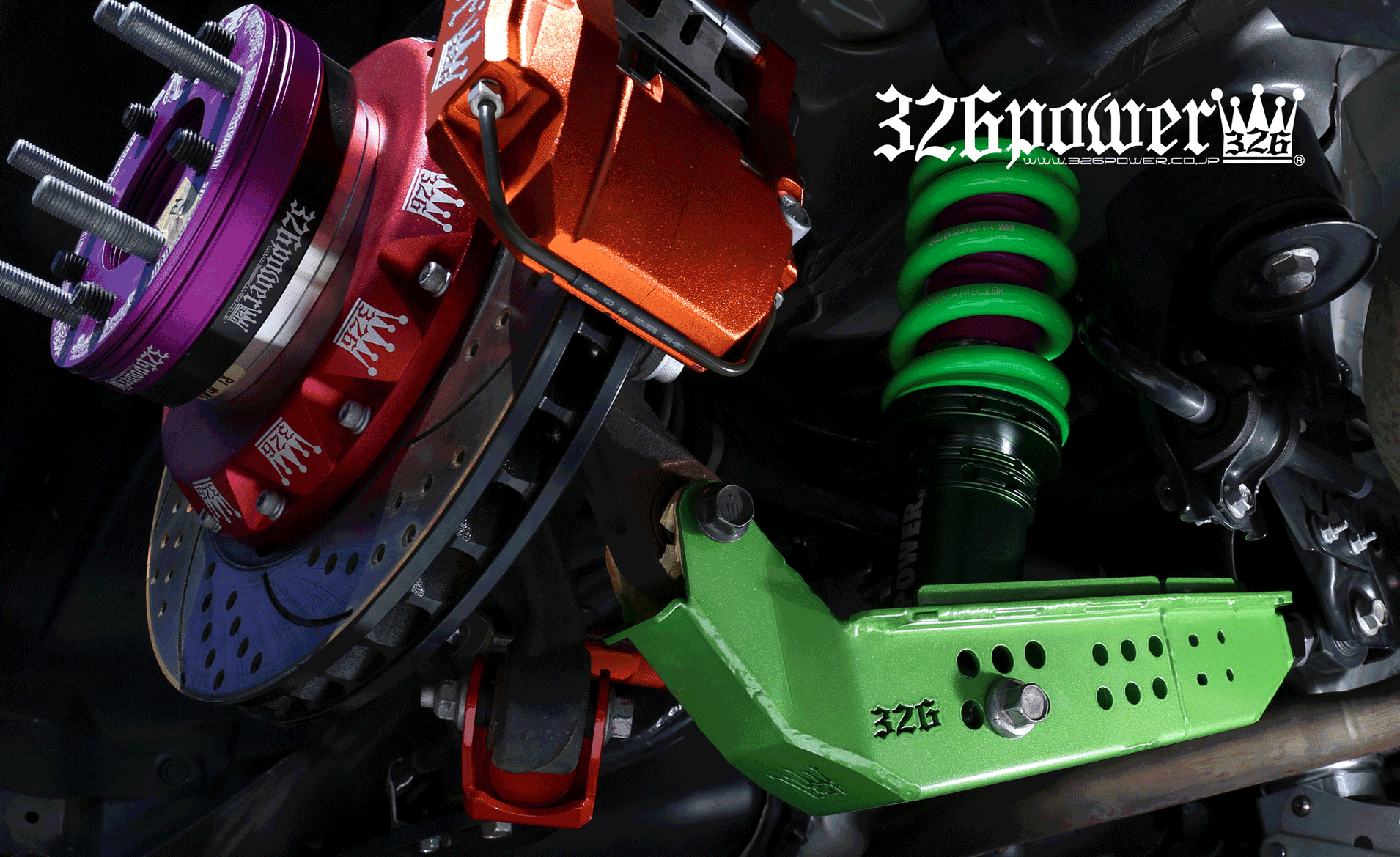 326POWER Toyota GT86/FRS/BRZ Chakuriki Coilovers — 326Power USA