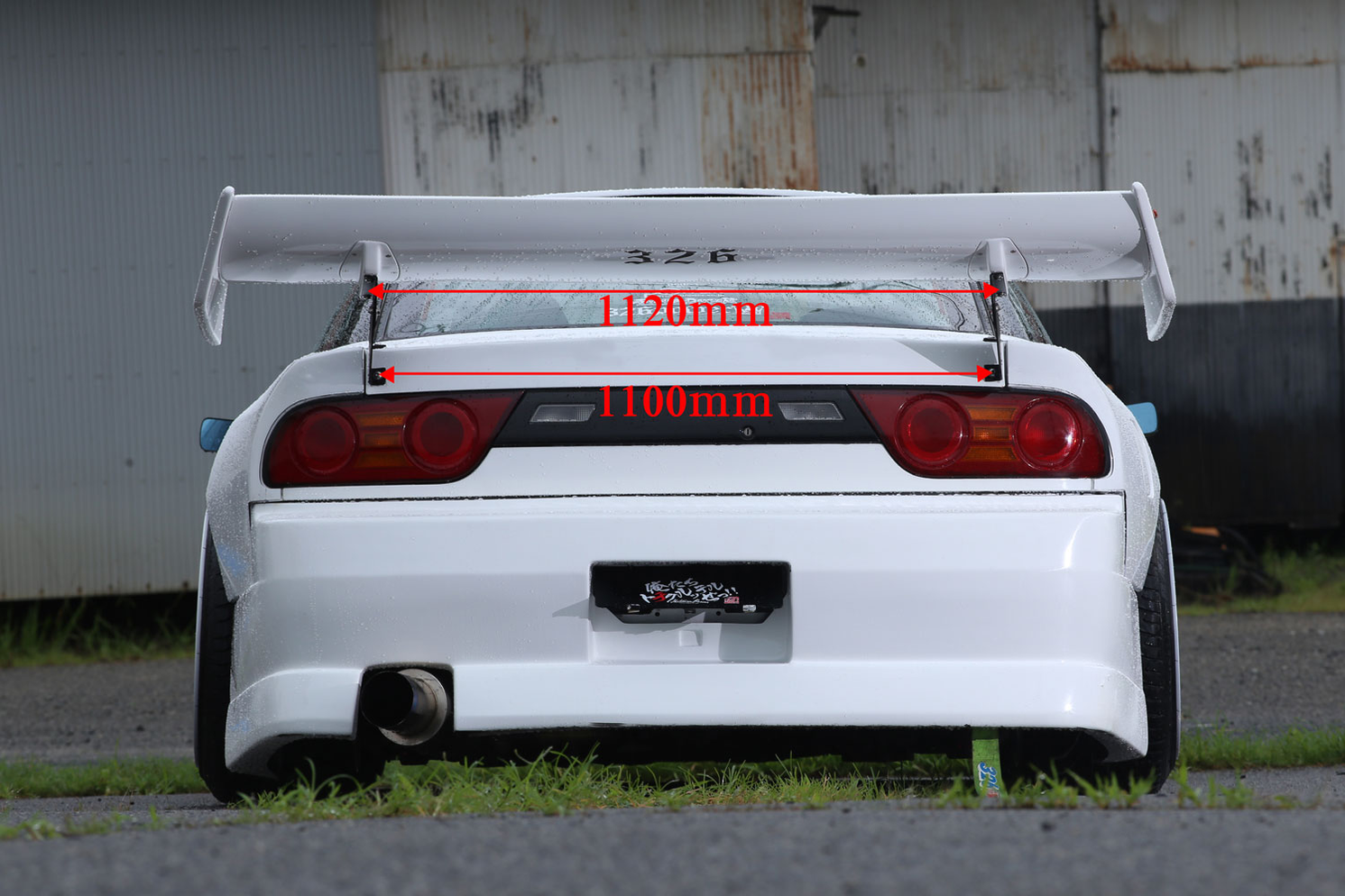 326POWER x Neo Project Kiteiman Rear Wing (Universal) — 326Power USA
