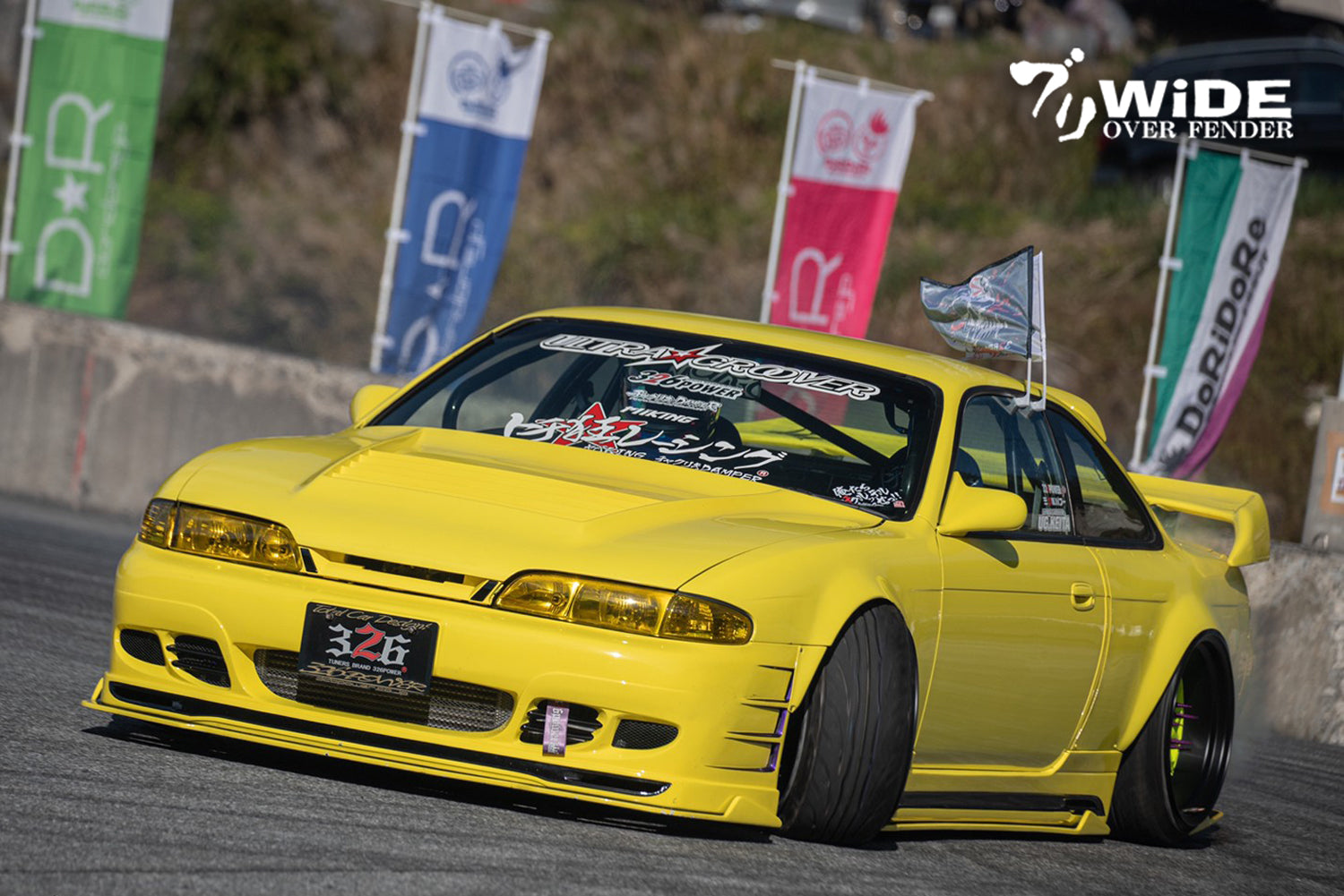 326POWER Buri Wide Nissan S14 Zenki Over Fenders — 326Power USA