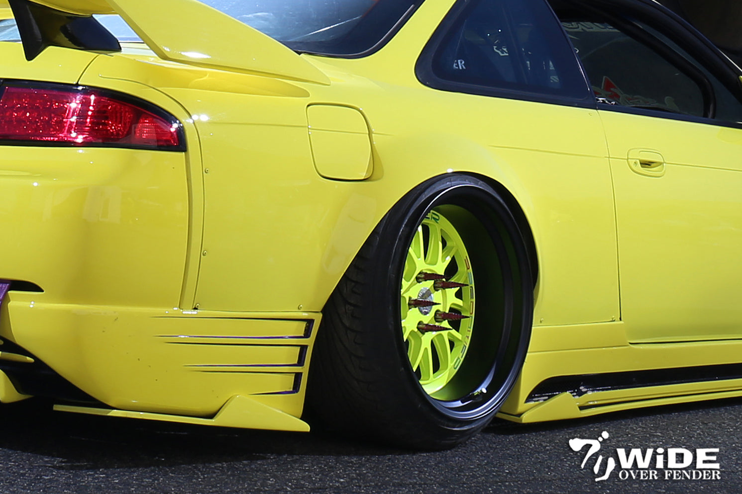 326POWER Buri Wide Nissan S14 Zenki Over Fenders — 326Power USA