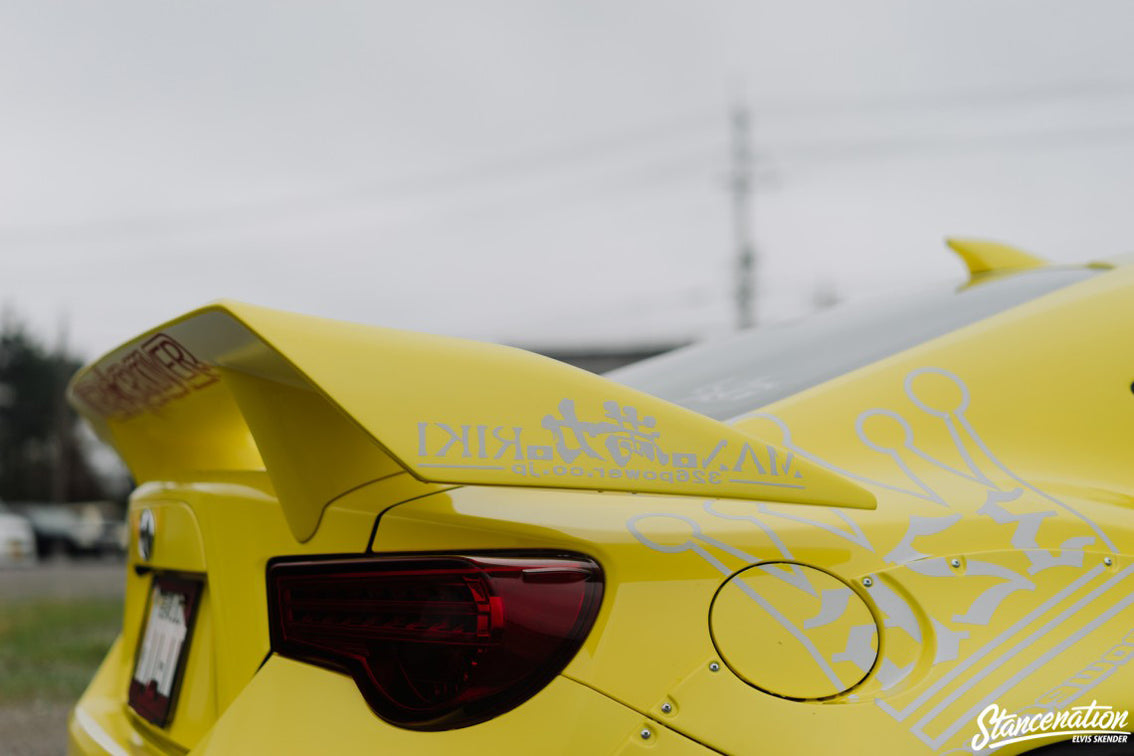 326POWER Manriki Rear Wing (GT86/BRZ/FRS) — 326Power USA