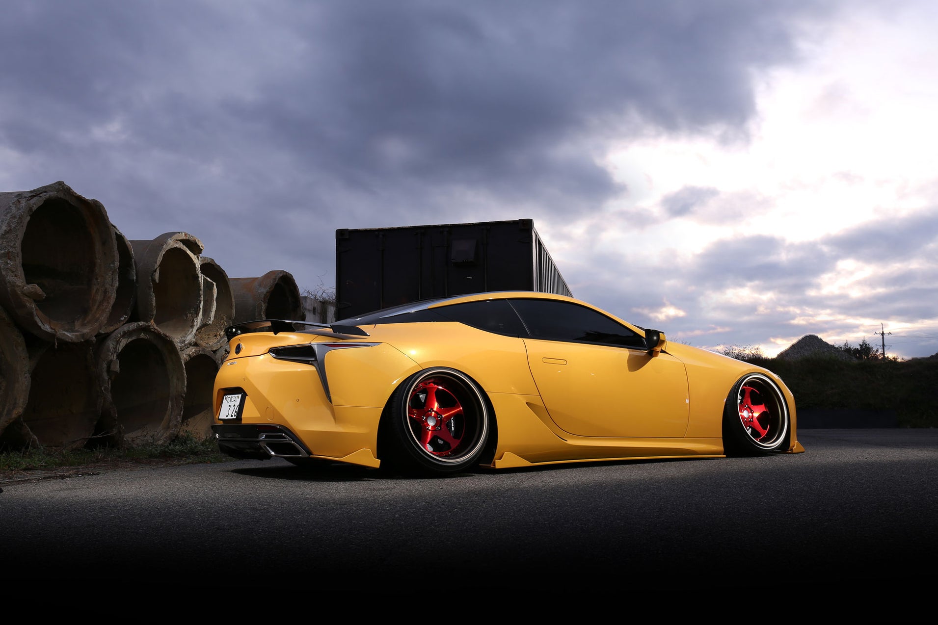 326POWER 3D☆STAR Lexus LC500 FM326 Lip Aero Kit — 326Power USA