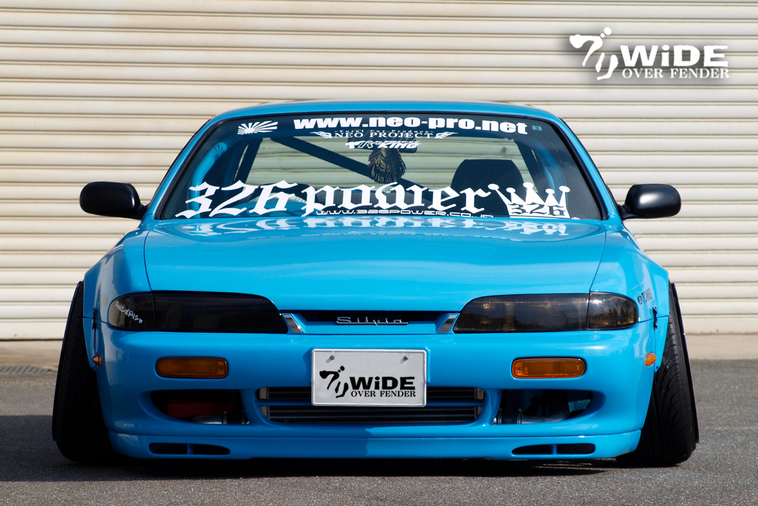 326POWER Buri Wide Nissan S14 Zenki Over Fenders — 326Power USA