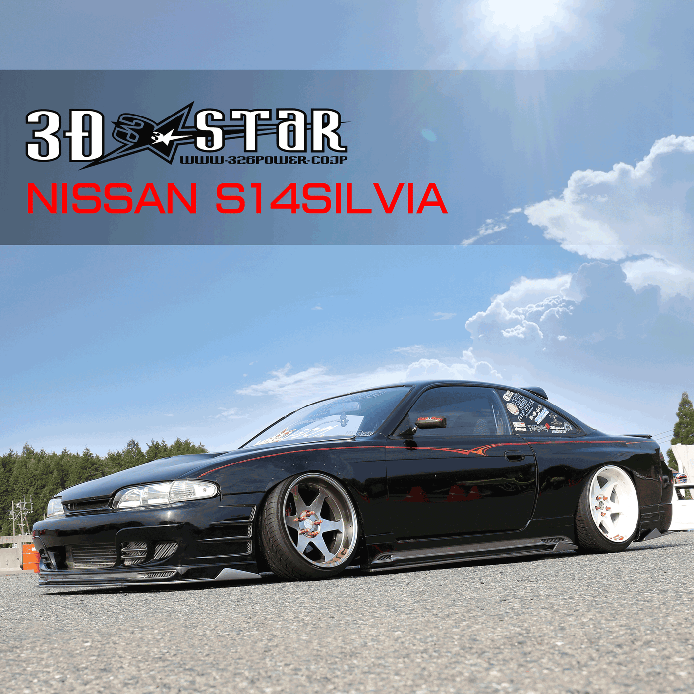 326POWER 3D☆STAR S14 Zenki Body Kit — 326Power USA