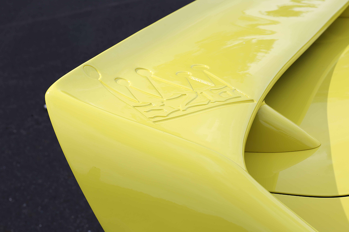 326POWER Manriki Rear Wing With Logo (Universal) — 326Power USA